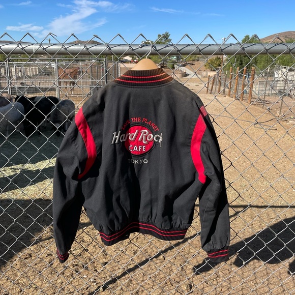 Hard Rock Cafe | Jackets & Coats | Rare Vintage Hard Rock Jacket ...